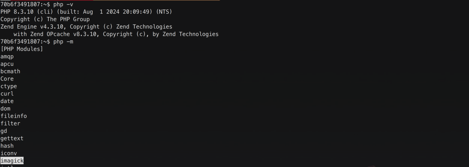 How To Install Imagick For Php 83 On Docker Alpine Linux 
